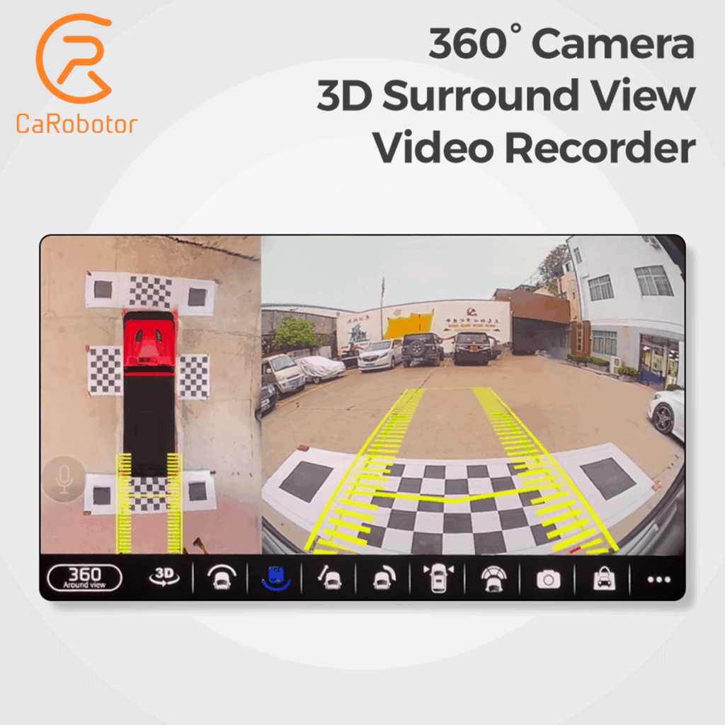 Carobotor 360° surround view camera system for jeep wrangler JK JL JT ...